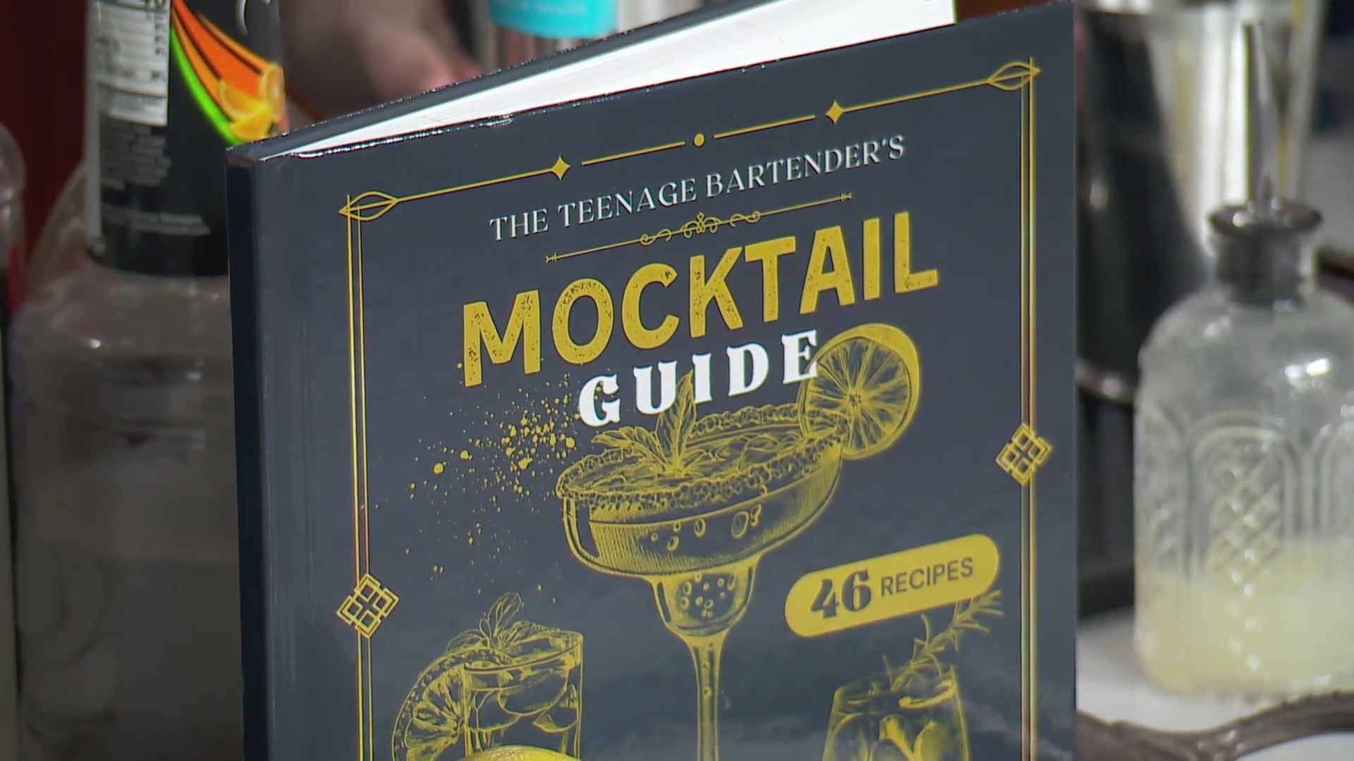 Teenage Bartender Jack Tindle discusses his new book of Mocktail ...
