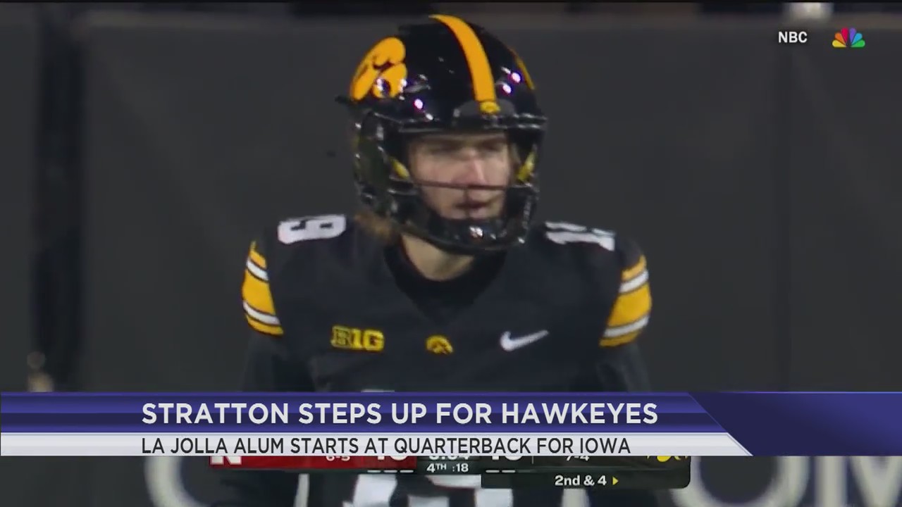 Stratton Steps Up For Hawkeyes – FOX 5 San Diego & KUSI News