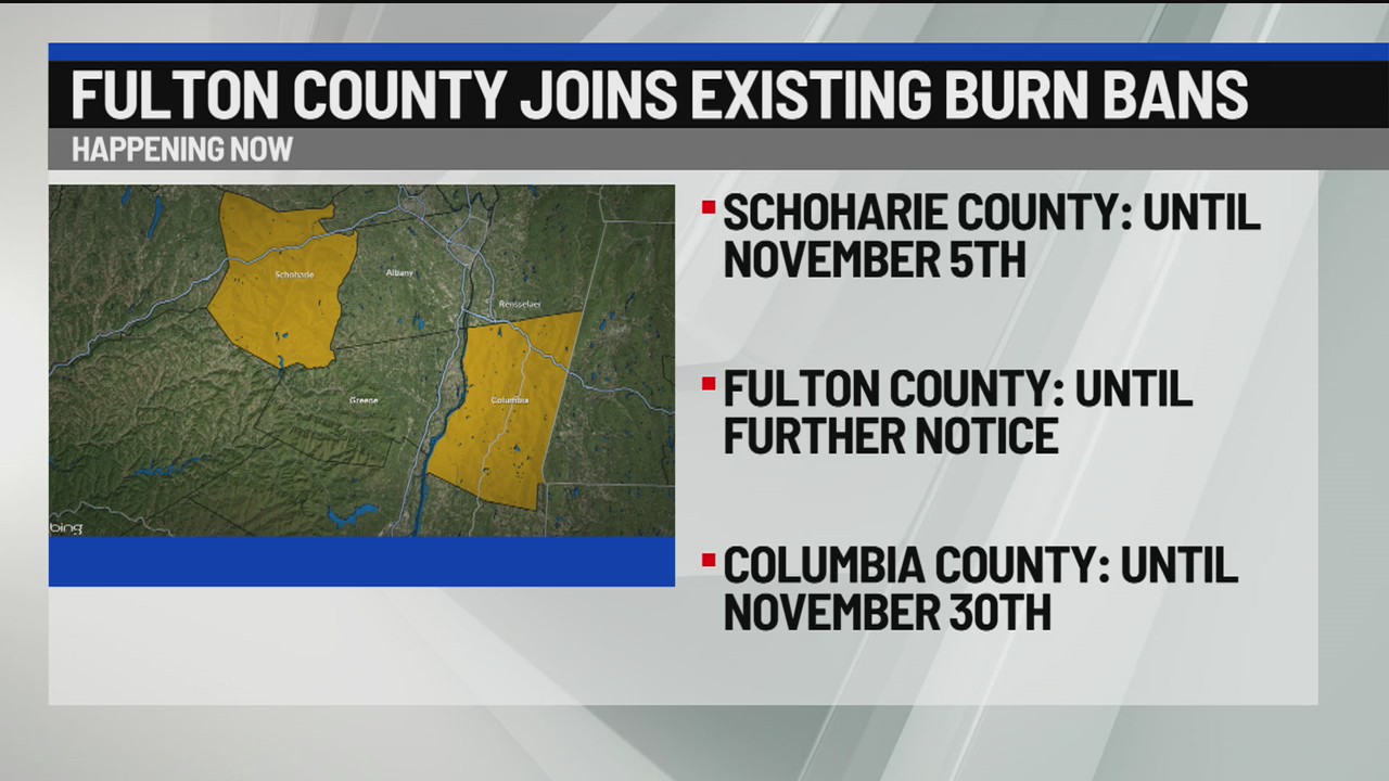 Fulton County joins existing burn bans – NEWS10 ABC