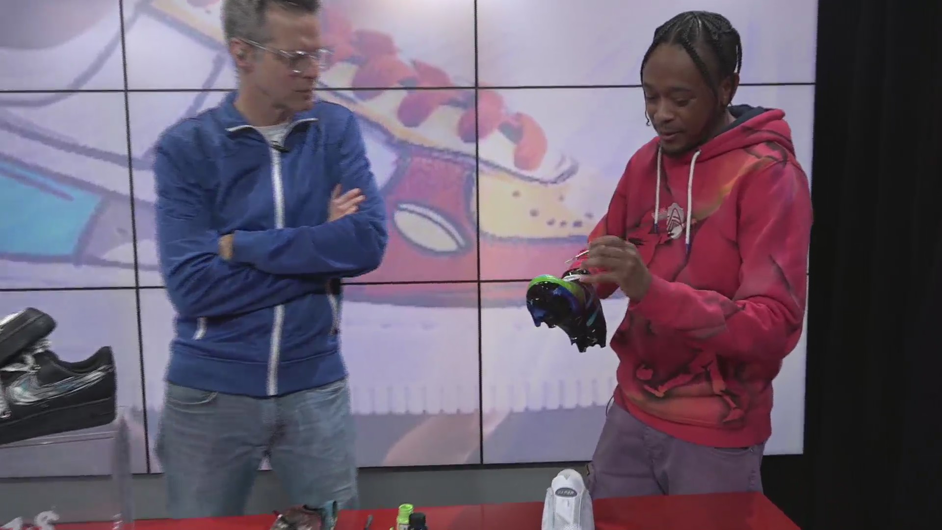 Learn how to paint shoes from artist Brock Seals – FOX 2