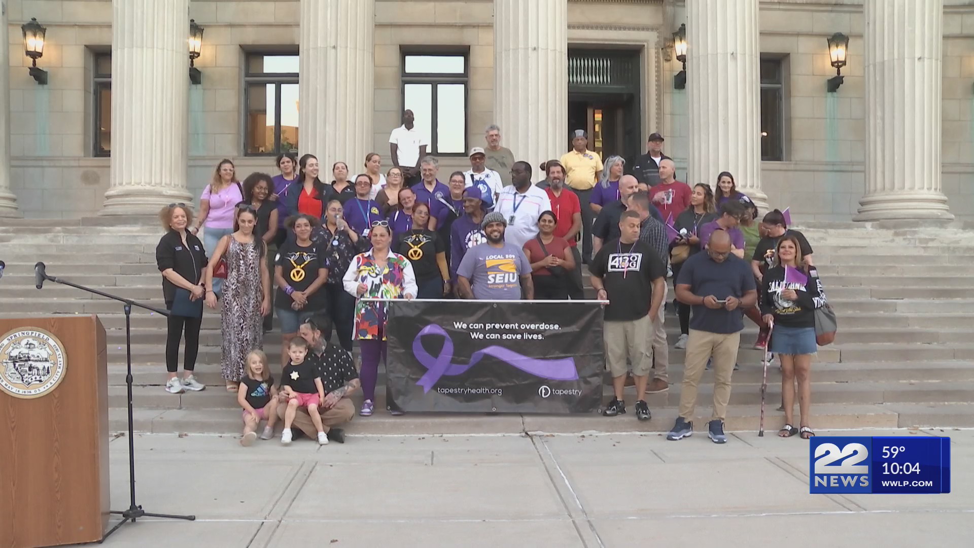 Springfield vigil honors lives lost to opioid crisis – WWLP