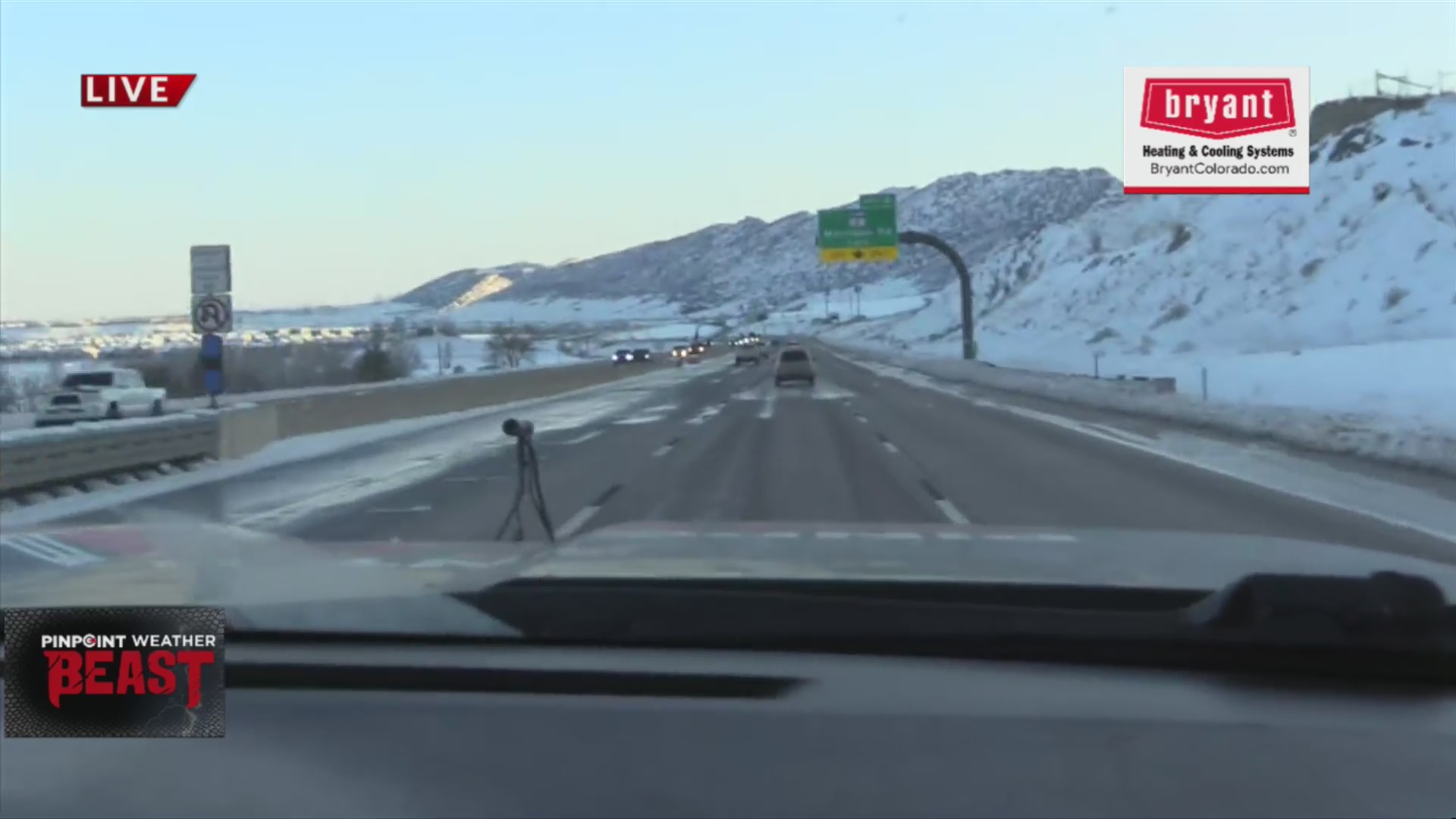 Road conditions clear up for Denver’s evening commute after morning ...