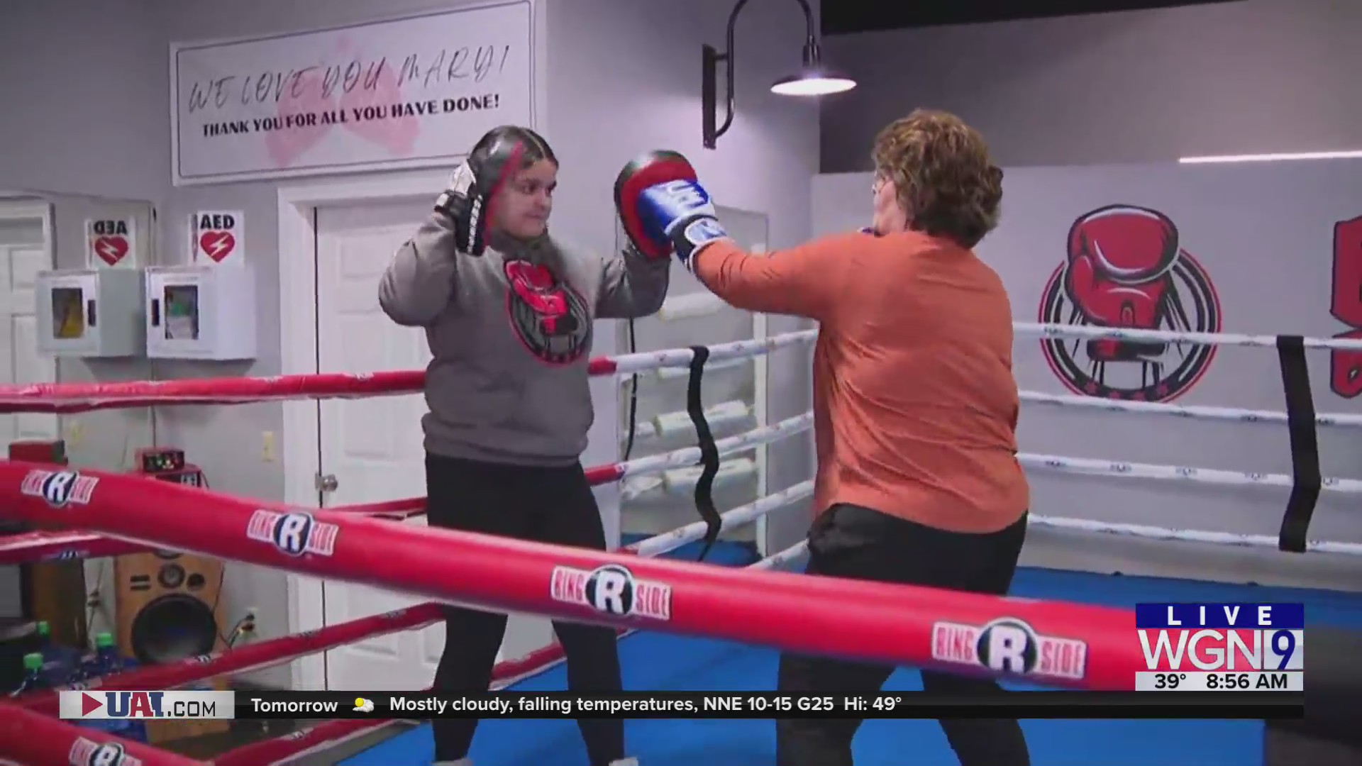 Around Town – BVL Boxing Solutions – WGN-TV
