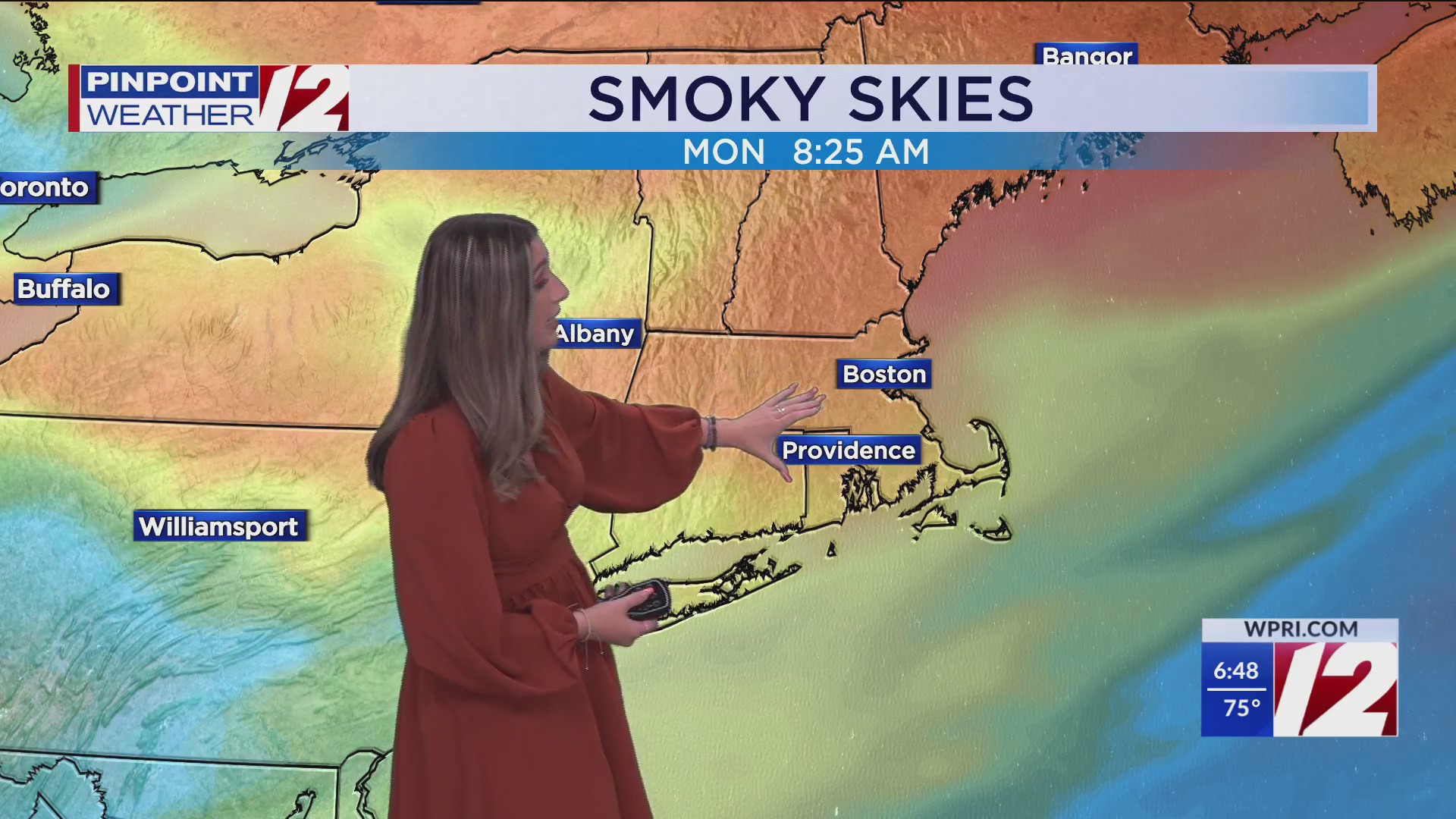 WPRI 12 Weather Forecast 8/3/25 – WPRI.com