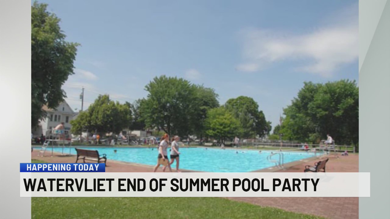 Watervliet end of summer pool party – NEWS10 ABC