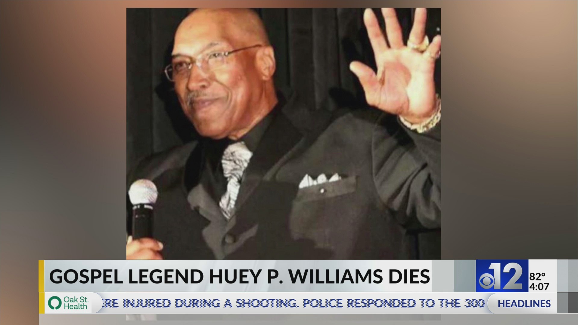 Gospel legend Huey P. Williams of Jackson Southernaires dies – WJTV