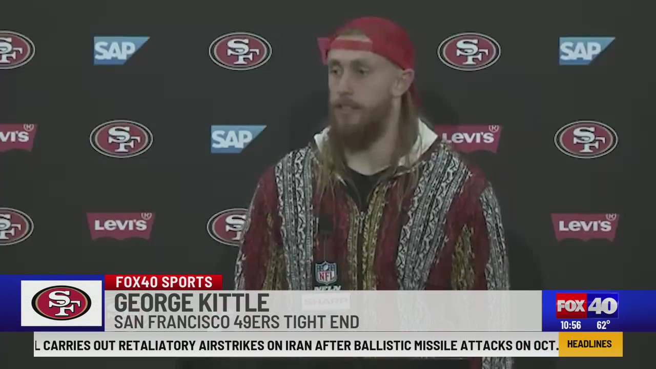George Kittle has 128 yds and a TD on National Tight Ends Day – FOX40