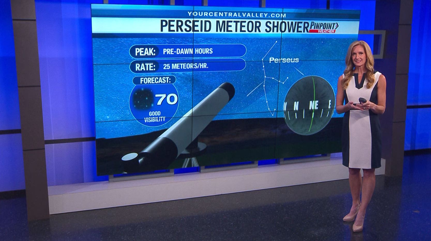 How to view the Perseid meteor shower tonight – CBS47 and KSEE24 | News ...