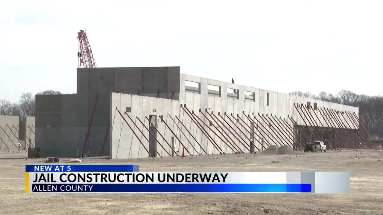 LOOK: First pictures of Allen County jail construction, project on ...