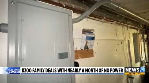 Why one Kalamazoo family is still without power after May 15 storms – WOODTV.com