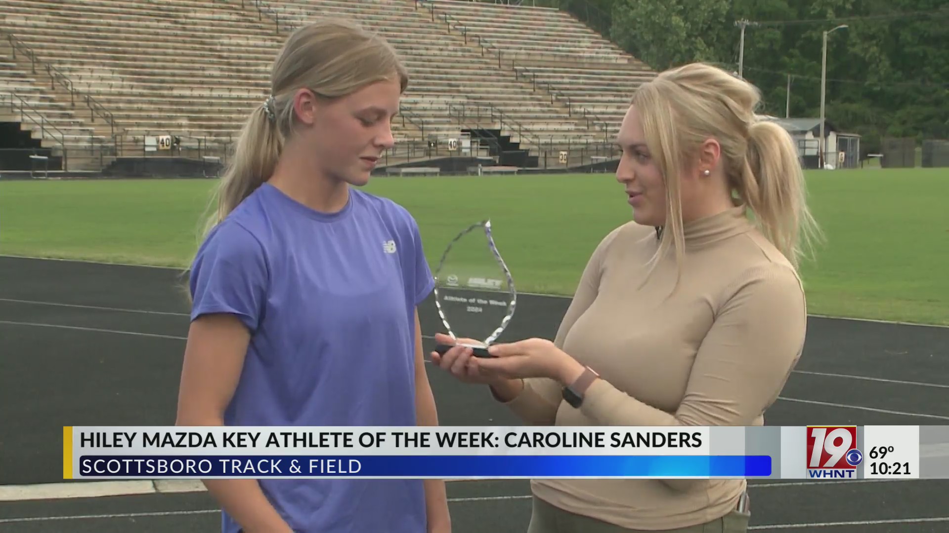 Hiley Mazda Key Athlete Of The Week: Caroline Sanders | May 15, 2024 ...