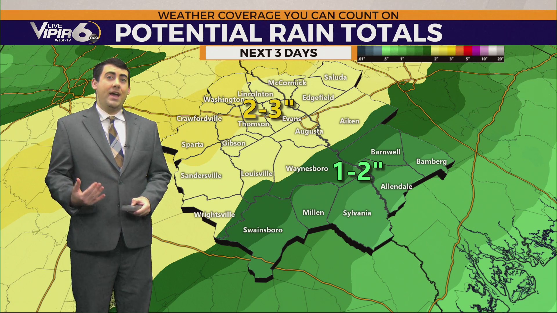 Damp December days ahead – WJBF