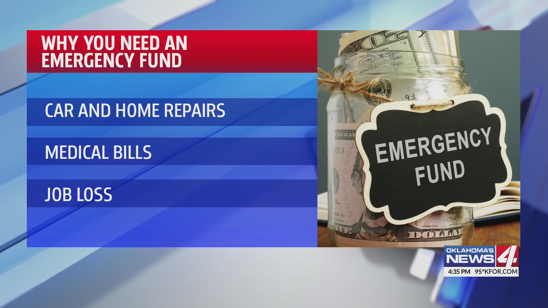 Why you need an emergency fund – KFOR.com Oklahoma City