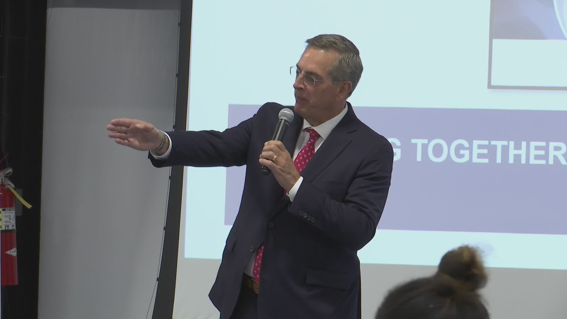 Ga. Secretary of State Brad Raffensperger visits Columbia County ...