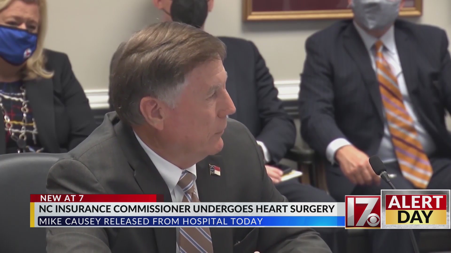 North Carolina insurance commissioner undergoes heart surgery – CBS17.com