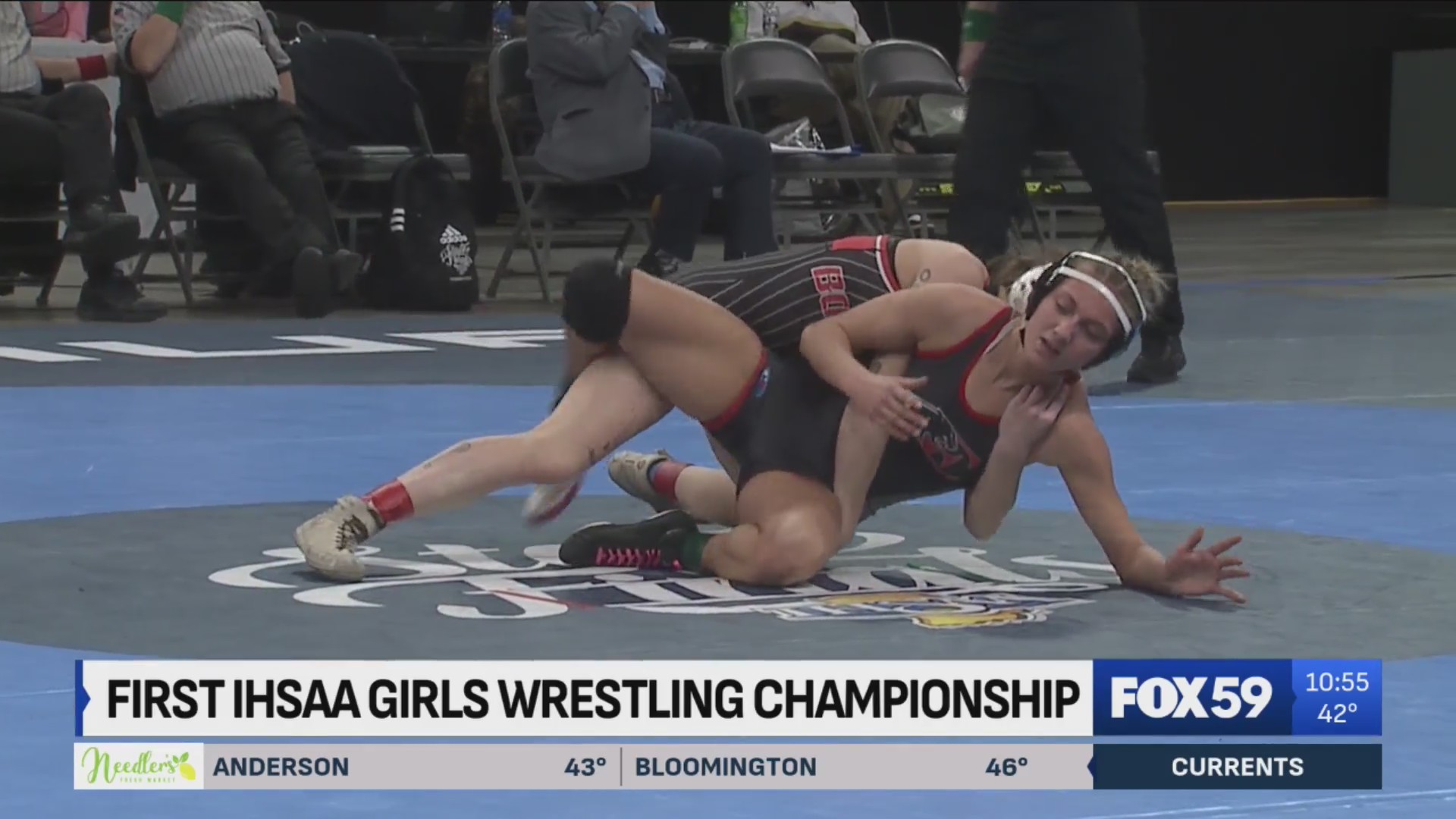 IHSAA hosts inaugural girls wrestling state finals – Fox 59