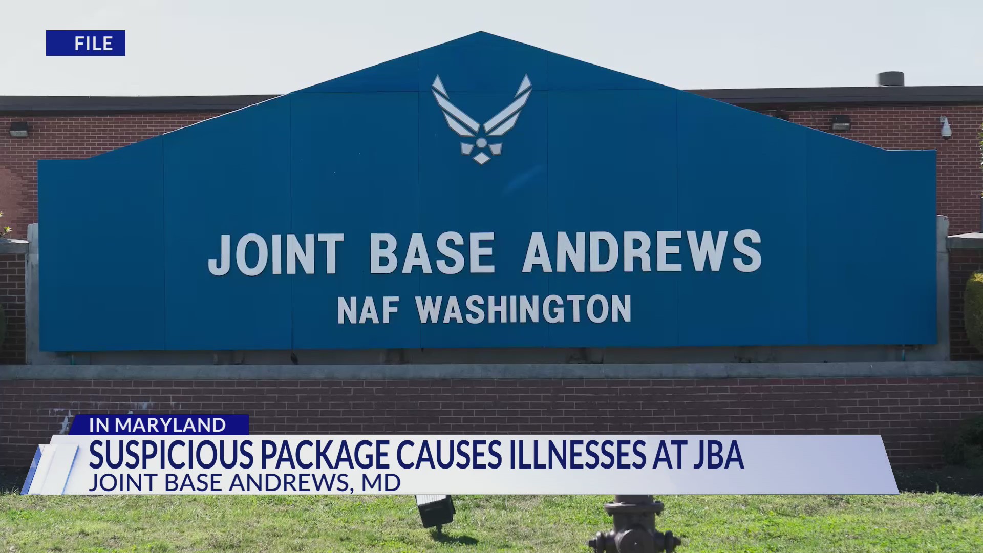 7 reported ill after ‘suspicious package’ opened on Joint Base Andrews ...