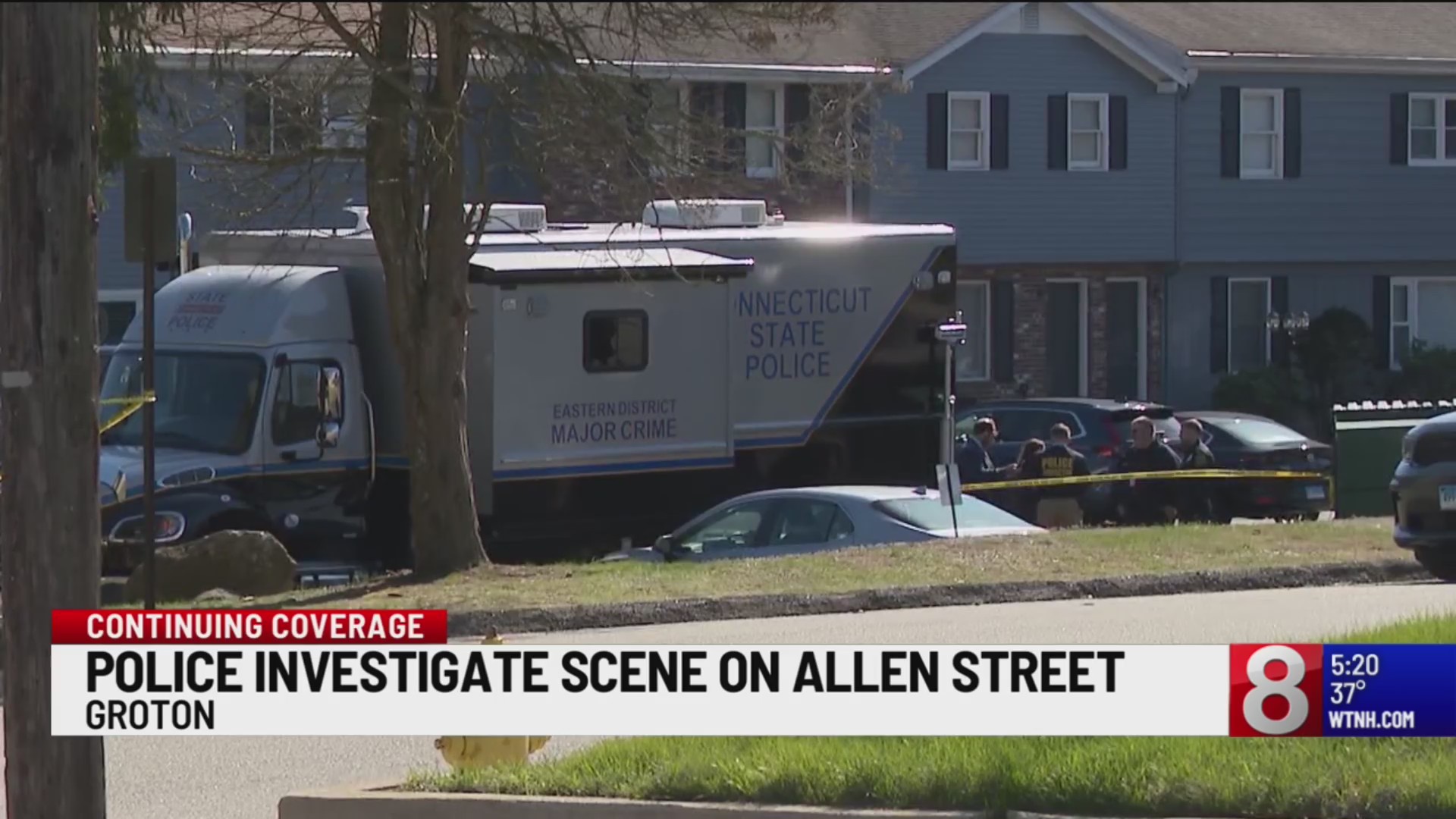 Groton police investigate scene on Allen Street – WTNH.com