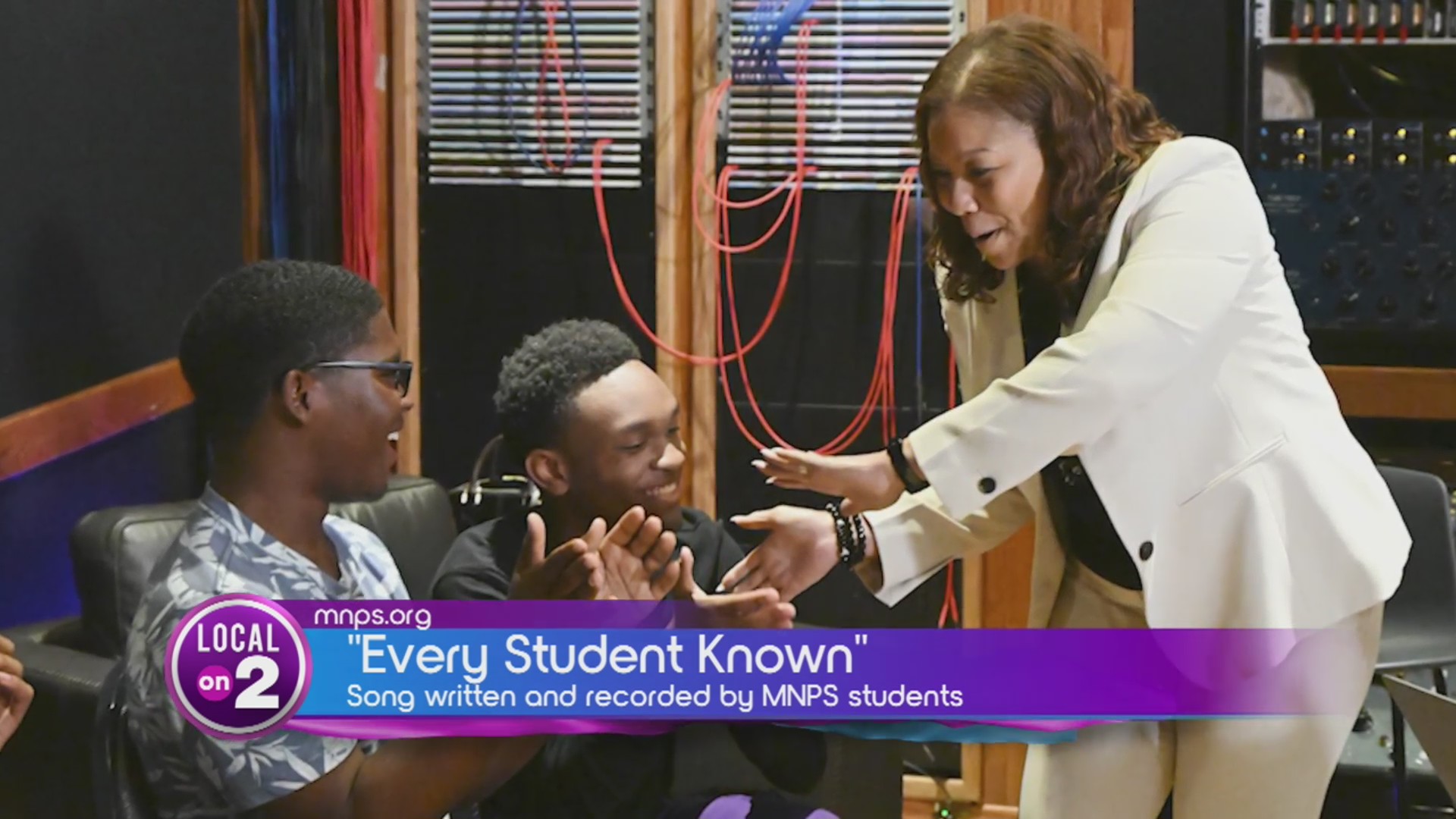 MNPS Students Write Song: “Every Student Known” – WKRN News 2