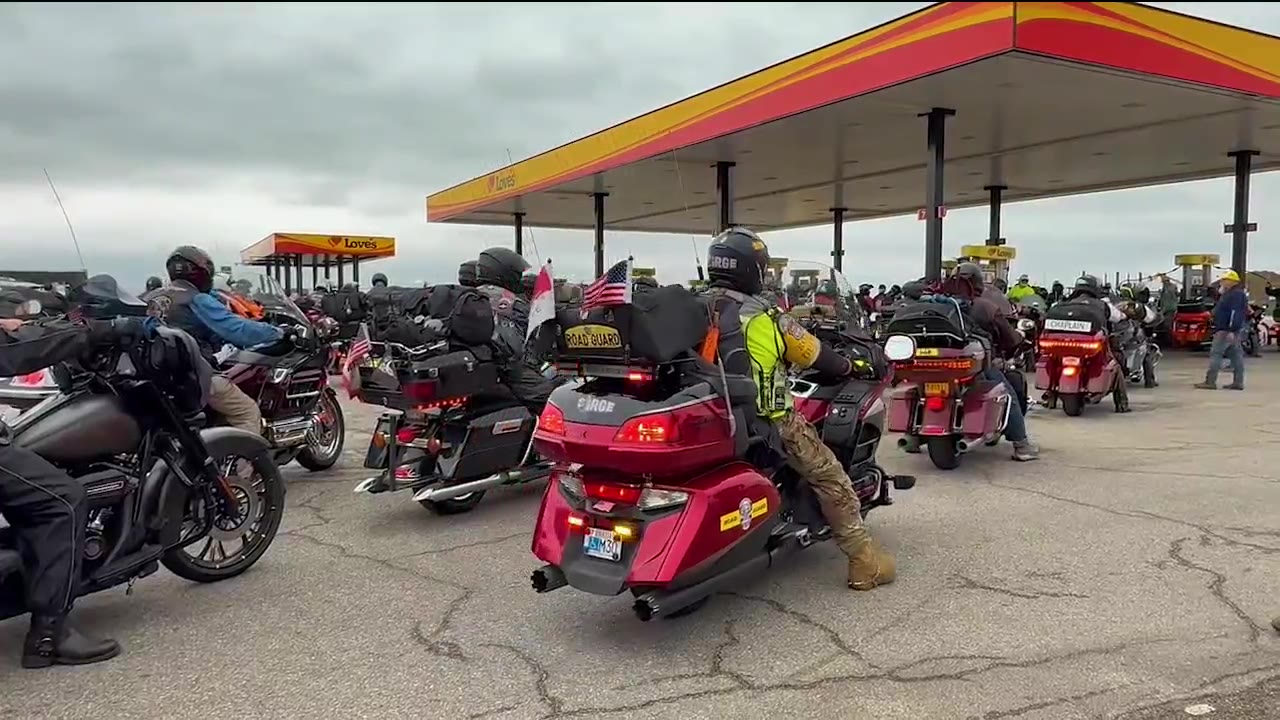 Motorcyclists swing through Topeka on way to D.C. – KSNT 27 News