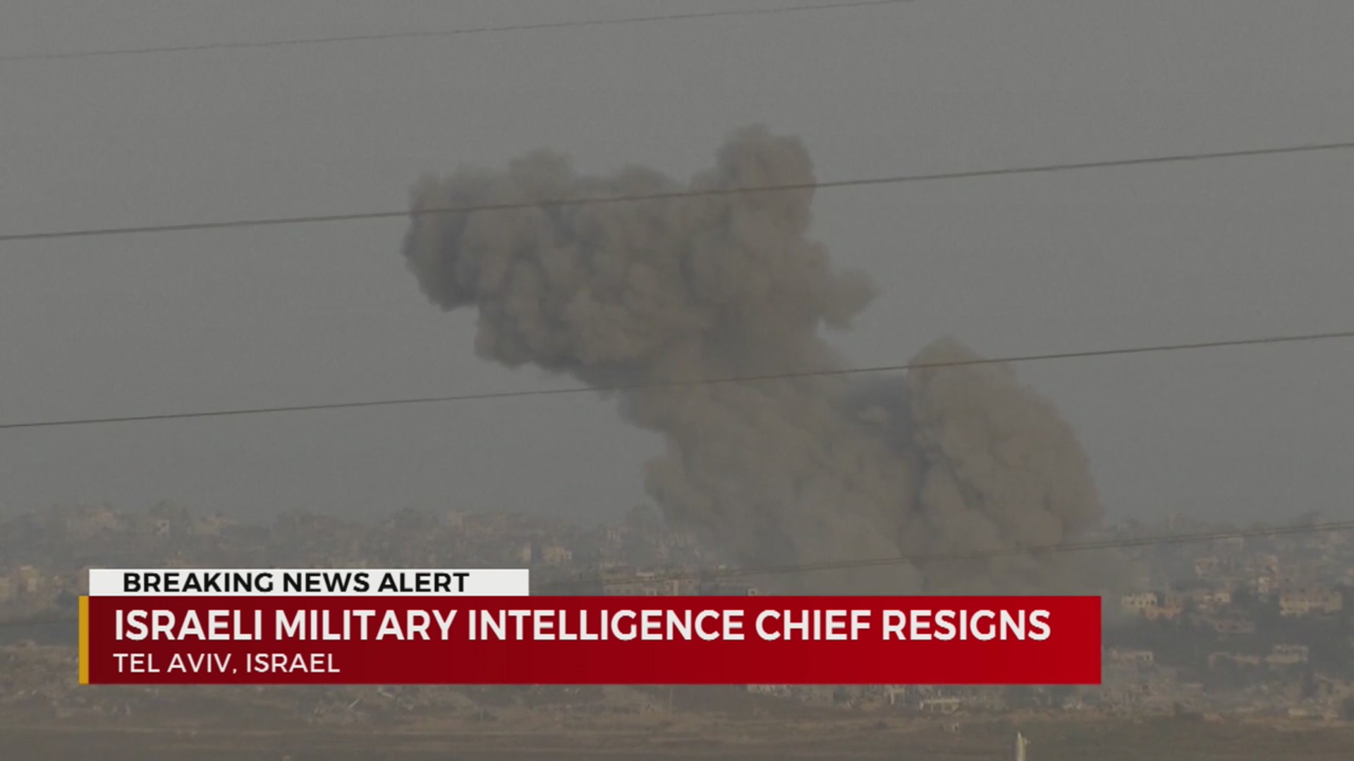 Israeli military intelligence chief resigns – WKRN News 2