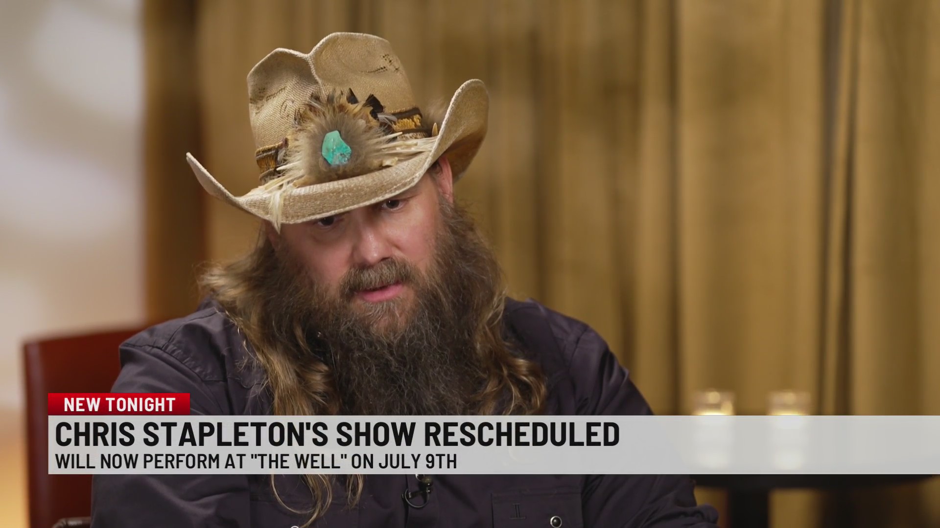 Chris Stapleton concert for June 4 rescheduled – WSPA 7NEWS