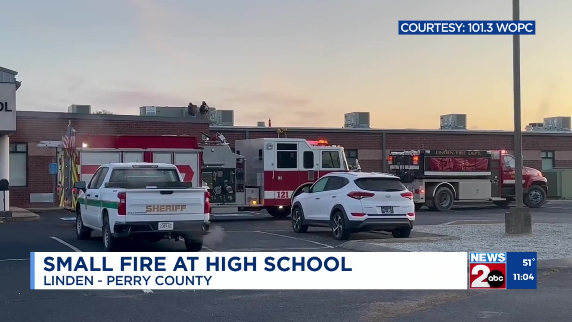 Small fire extinguished at Perry County High School – WKRN News 2