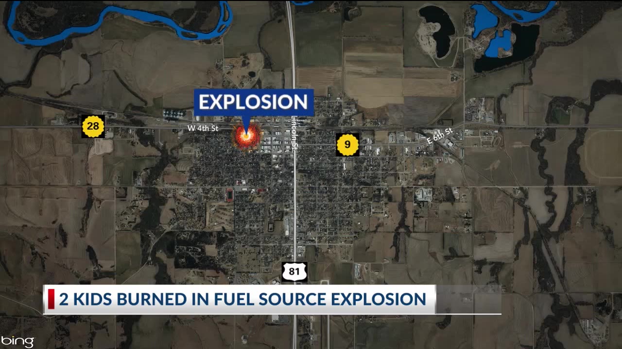 Juveniles found screaming, critically burned in Kansas fuel explosion ...