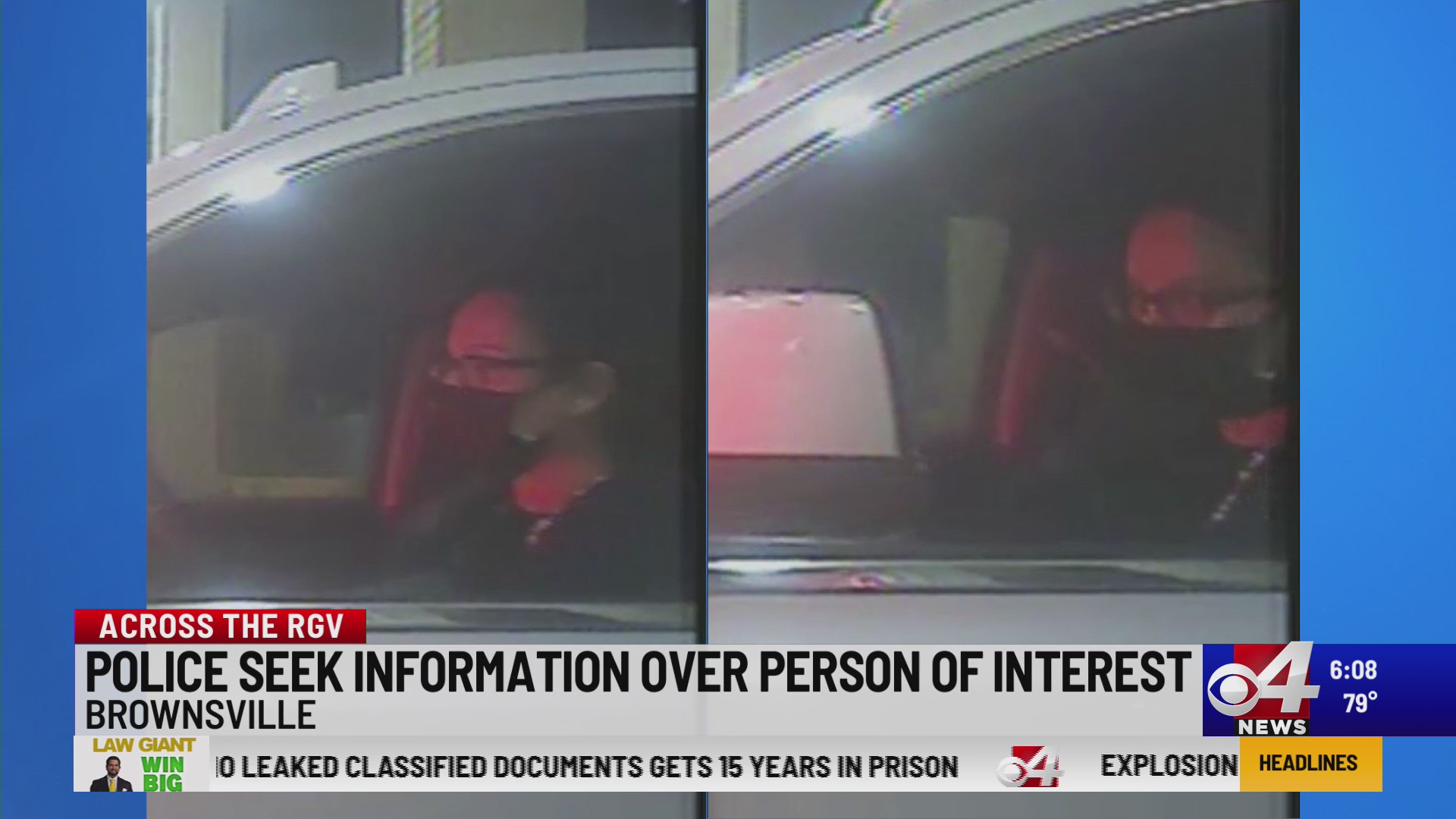 Brownsville PD search for person of interest in car theft – KVEO-TV