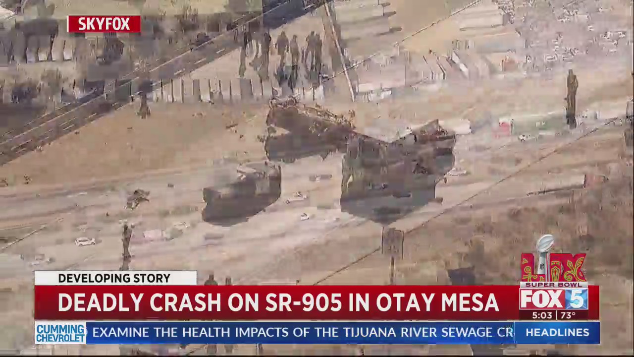 Westbound State Route 905 closed due to deadly crash investigation ...