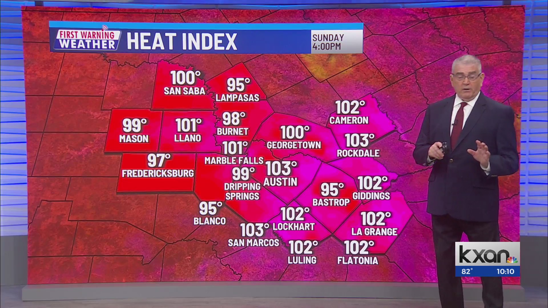 KXAN Sunday Morning First Warning Weather Forecast – KXAN Austin