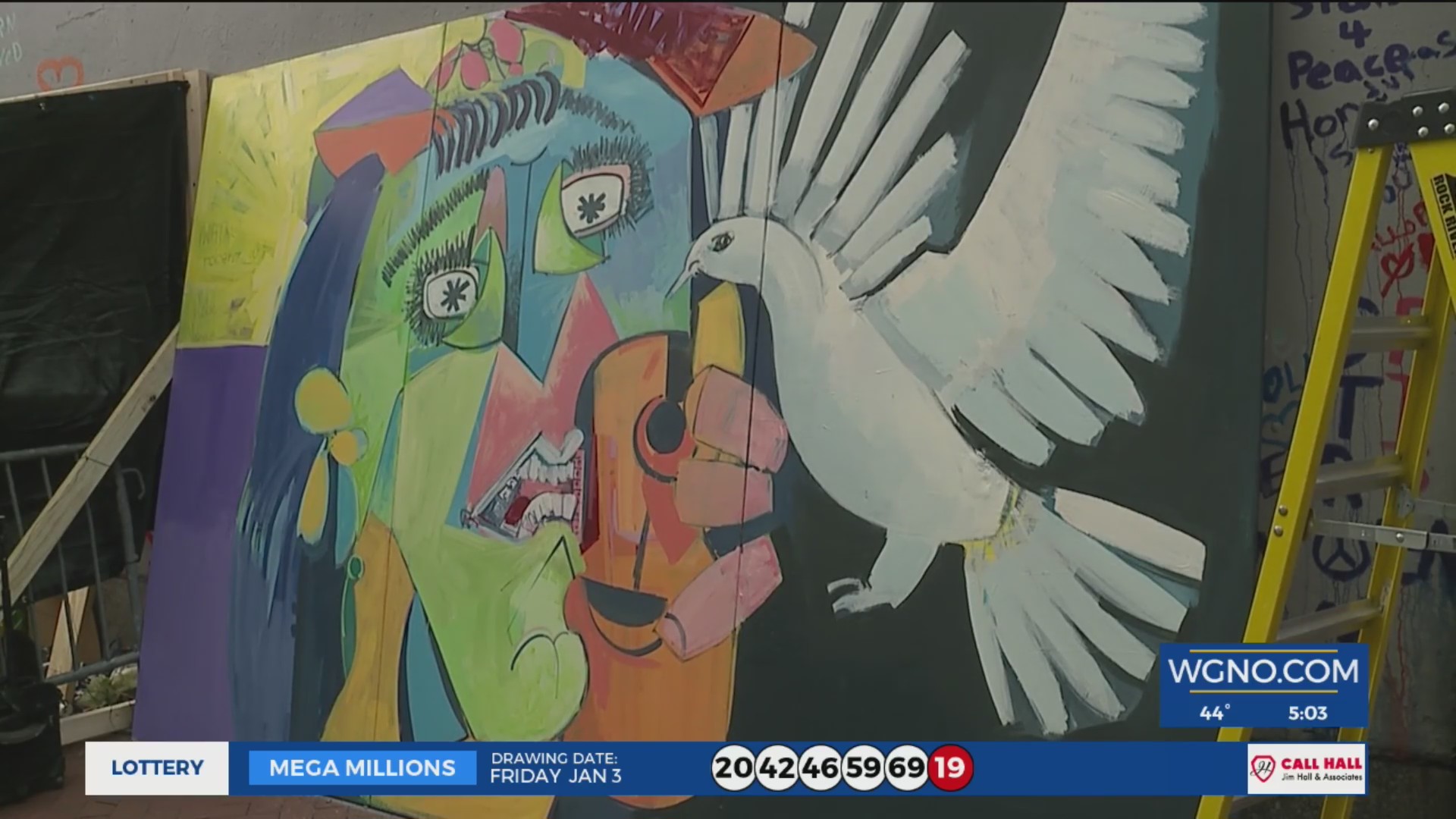 Artist behind memorial display hopes for lasting impact – WGNO