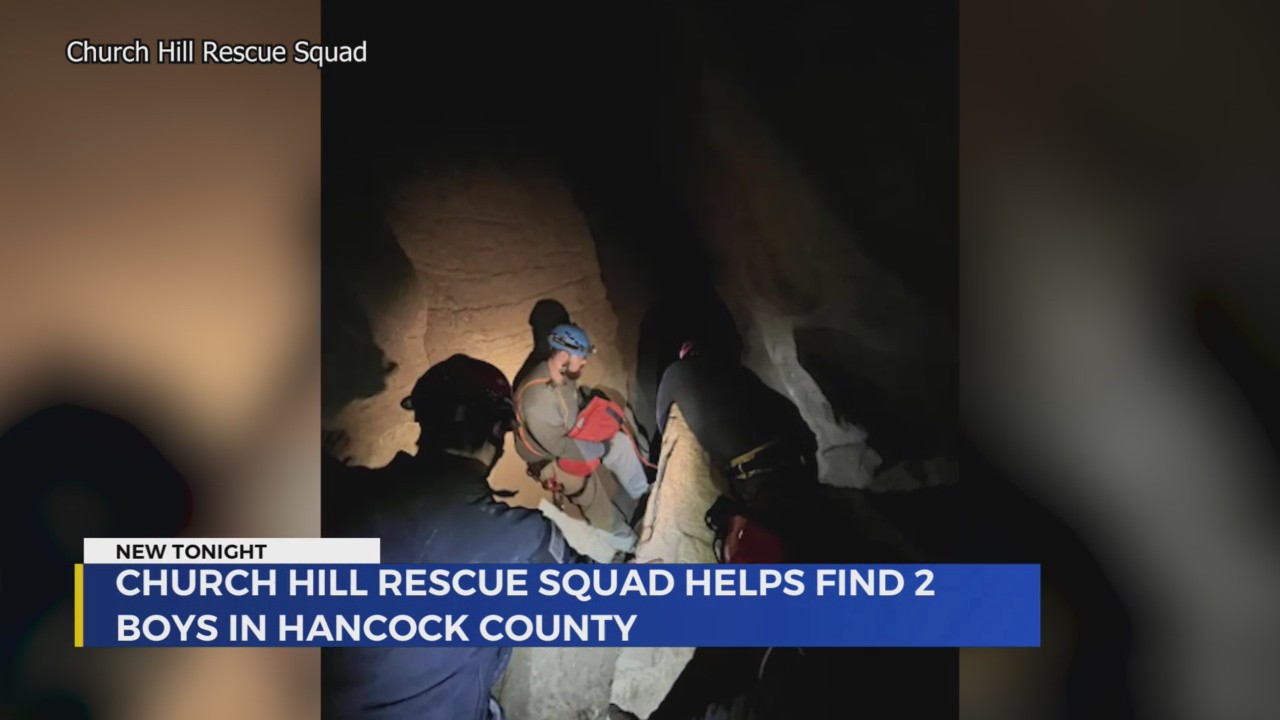Church Hill Rescue Squad conducts cave operation while searching for 2 ...
