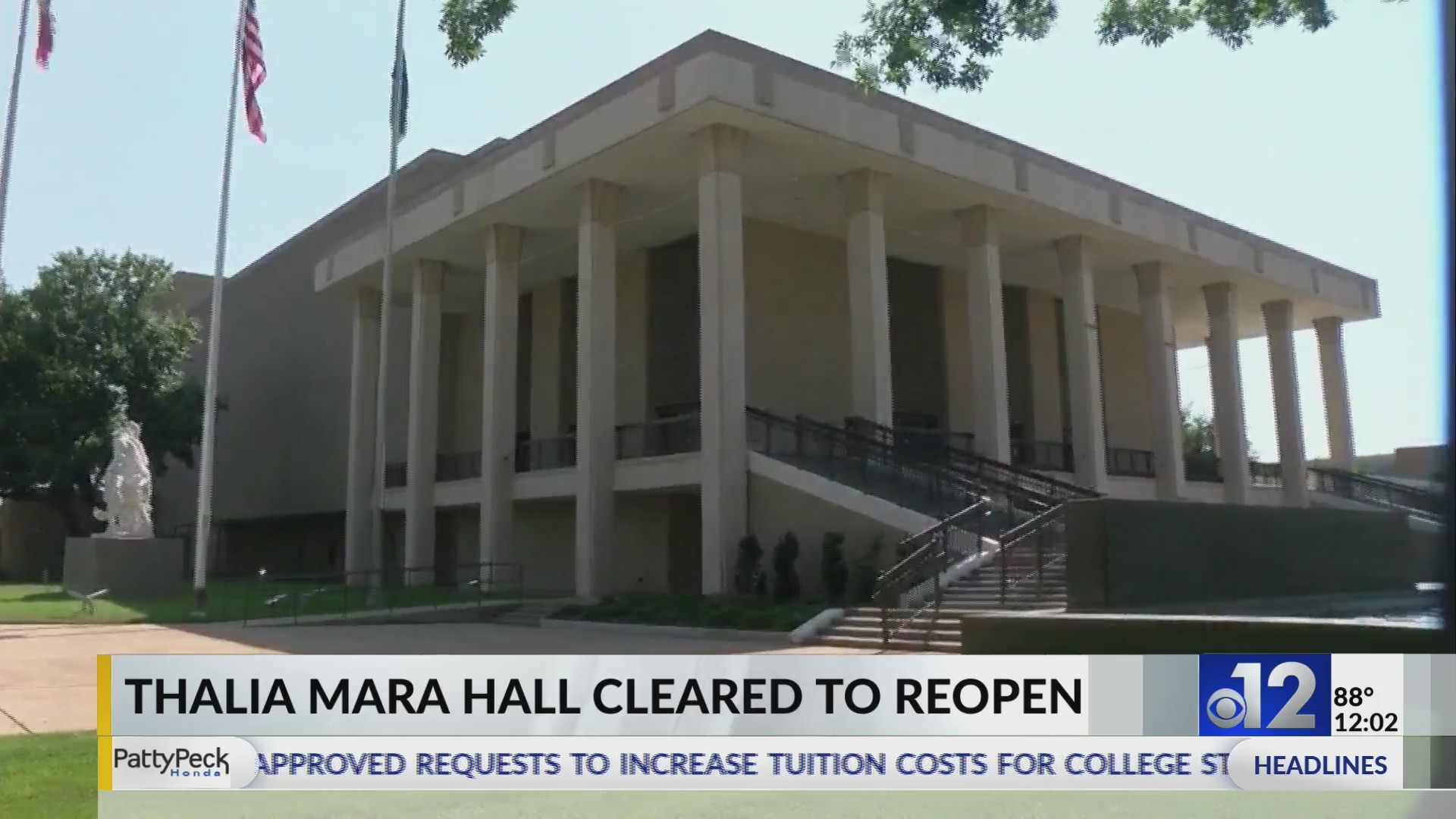 Thalia Mara Hall in Jackson cleared to reopen – WJTV