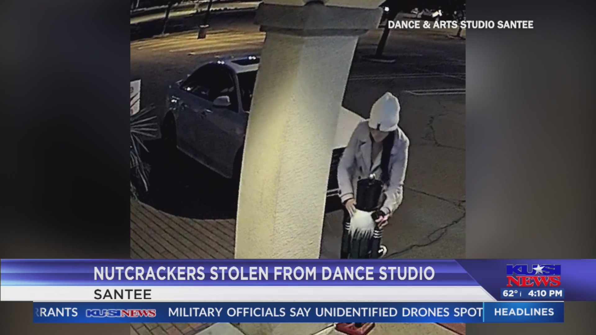 Thief takes nutcracker from Santee children’s dance studio – FOX 5 San ...