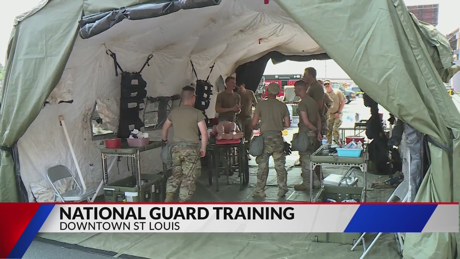 St. Louis conducts disaster response drill with military, local ...