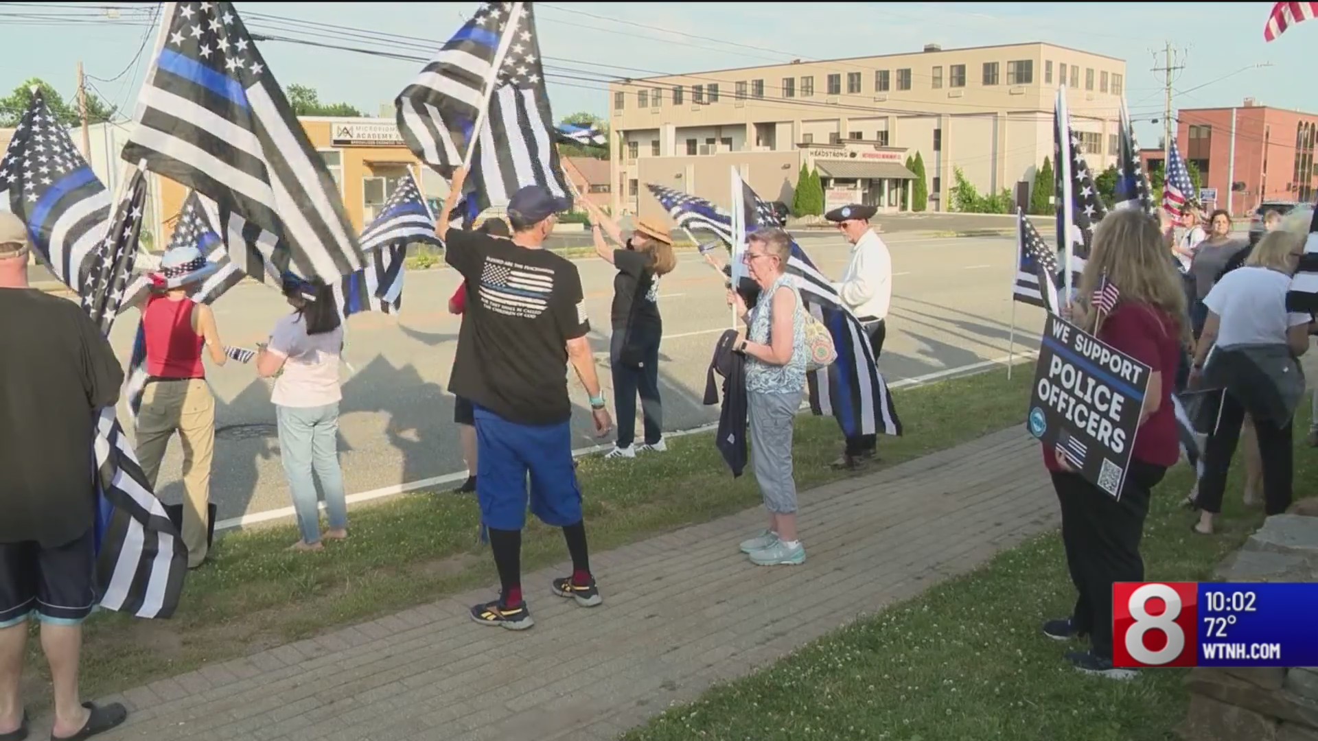 Wethersfield Town Hall draws crowd as flag controversy addressed – WTNH.com