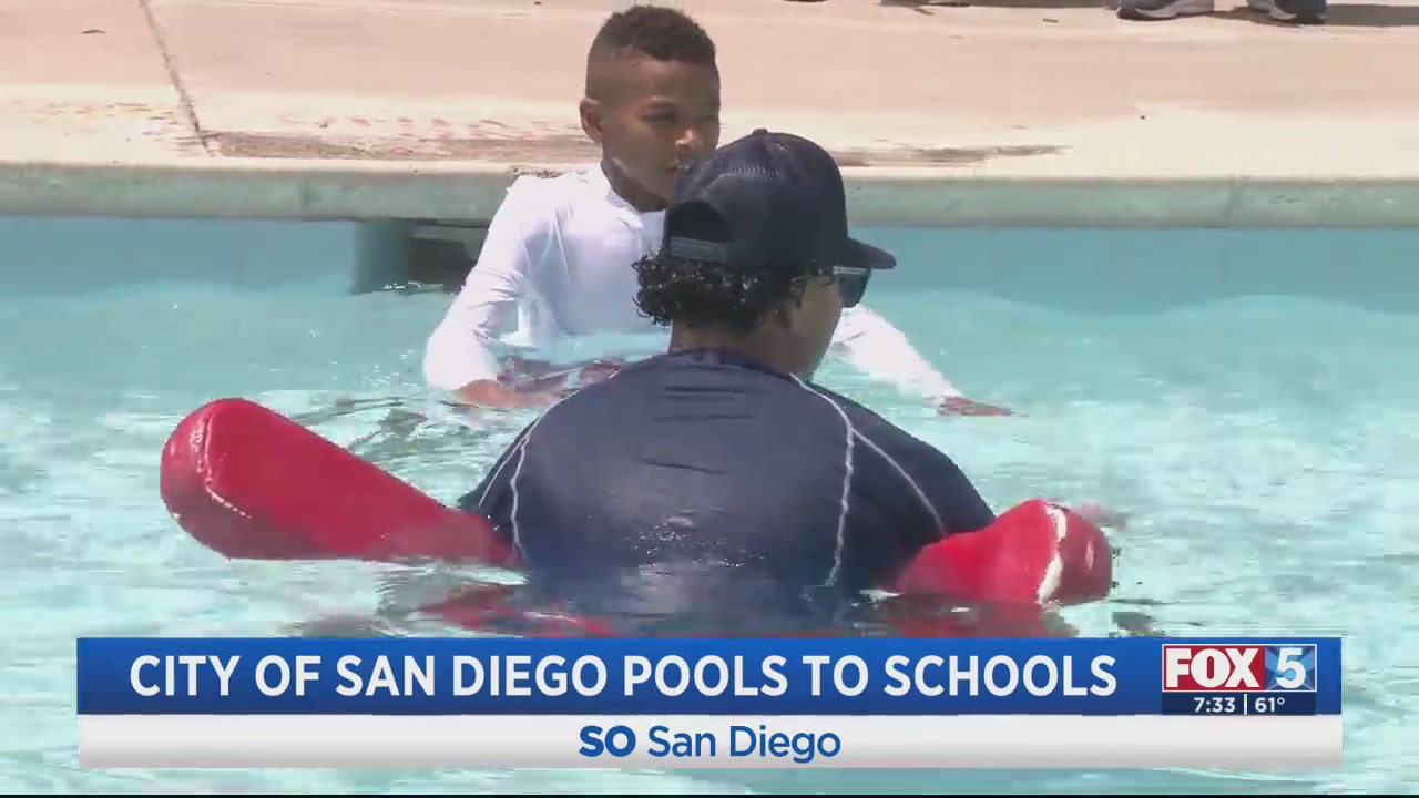 ‘Pools to Schools’ program teaches children to swim – FOX 5 San Diego ...