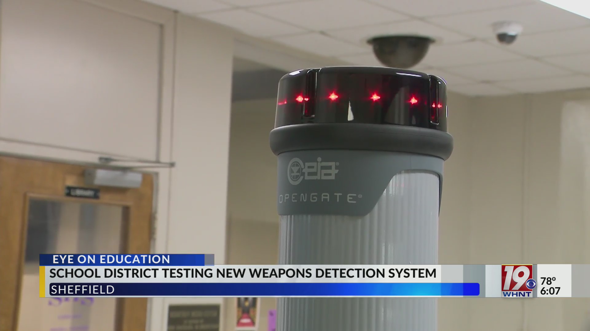 Sheffield City Schools Testing New Weapons Detection System | April 29 ...