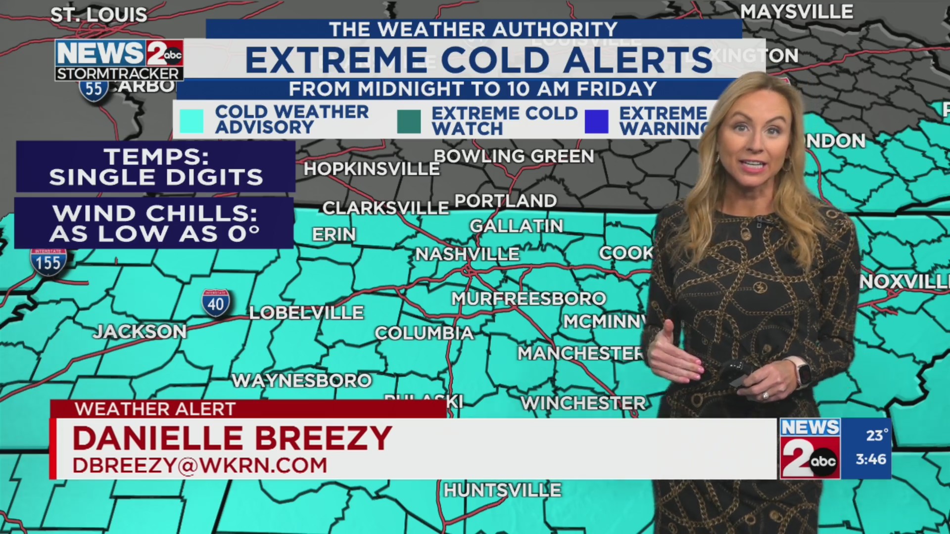 February 20 Evening Forecast – WKRN News 2