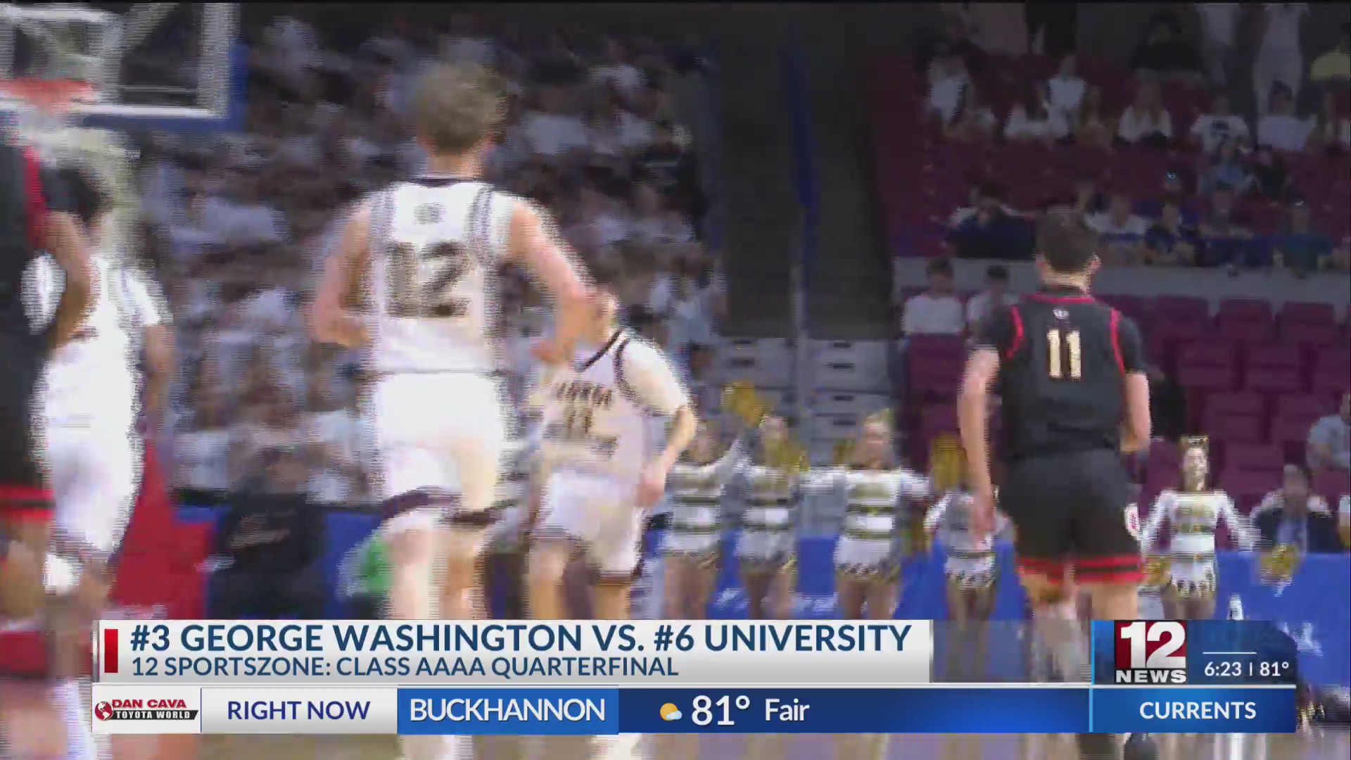 BOYS BASKETBALL HIGHLIGHTS: #3 George Washington vs #6 University (2025 ...