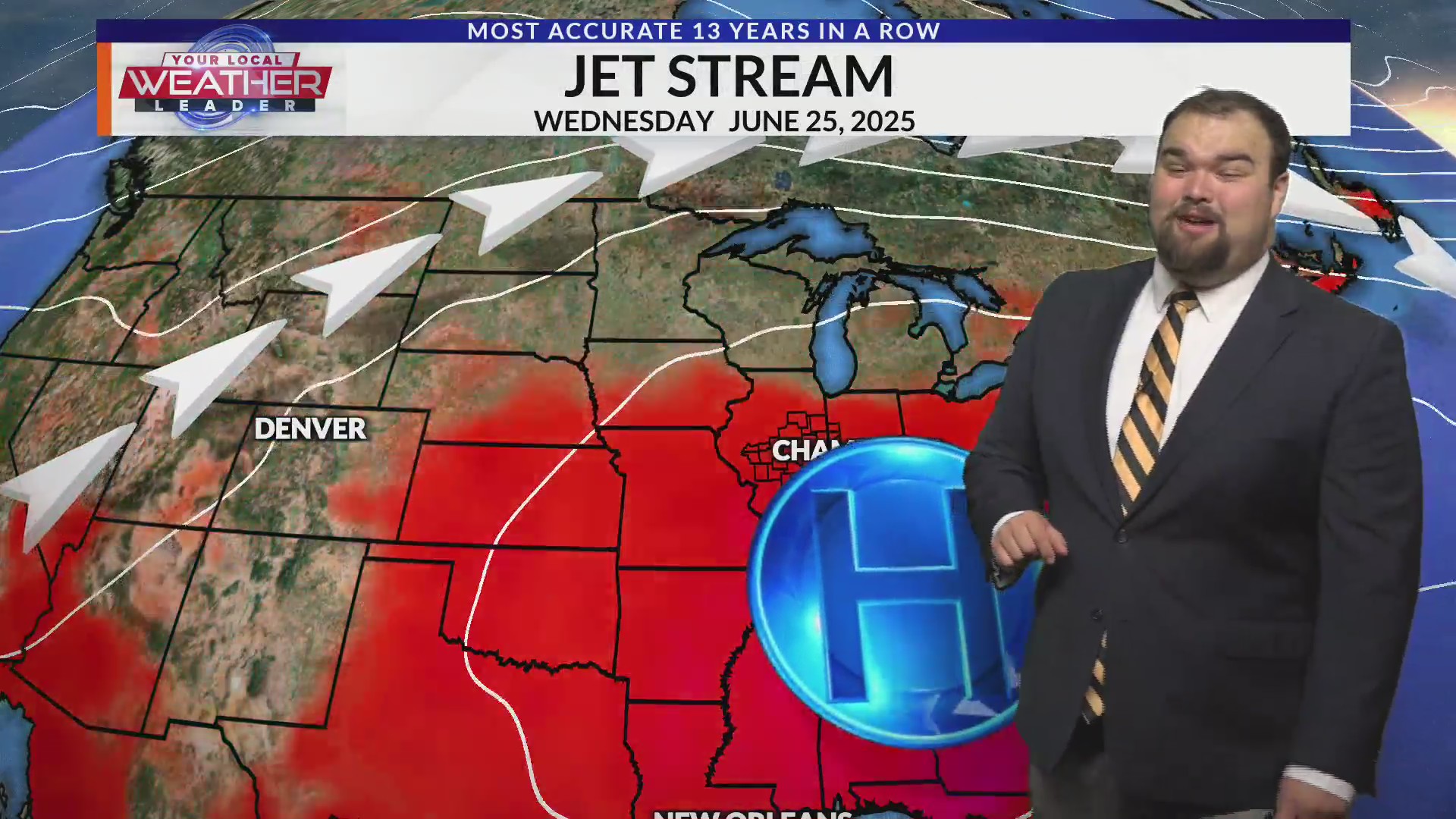 Adam “Heat and humidity continue, but pop-up storms return for Tuesday ...