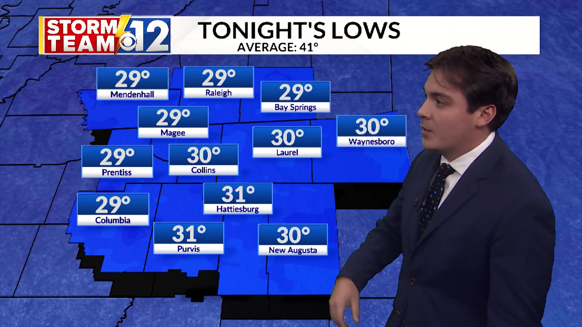 WHLT 10:00 PM Friday Weather Update – WJTV