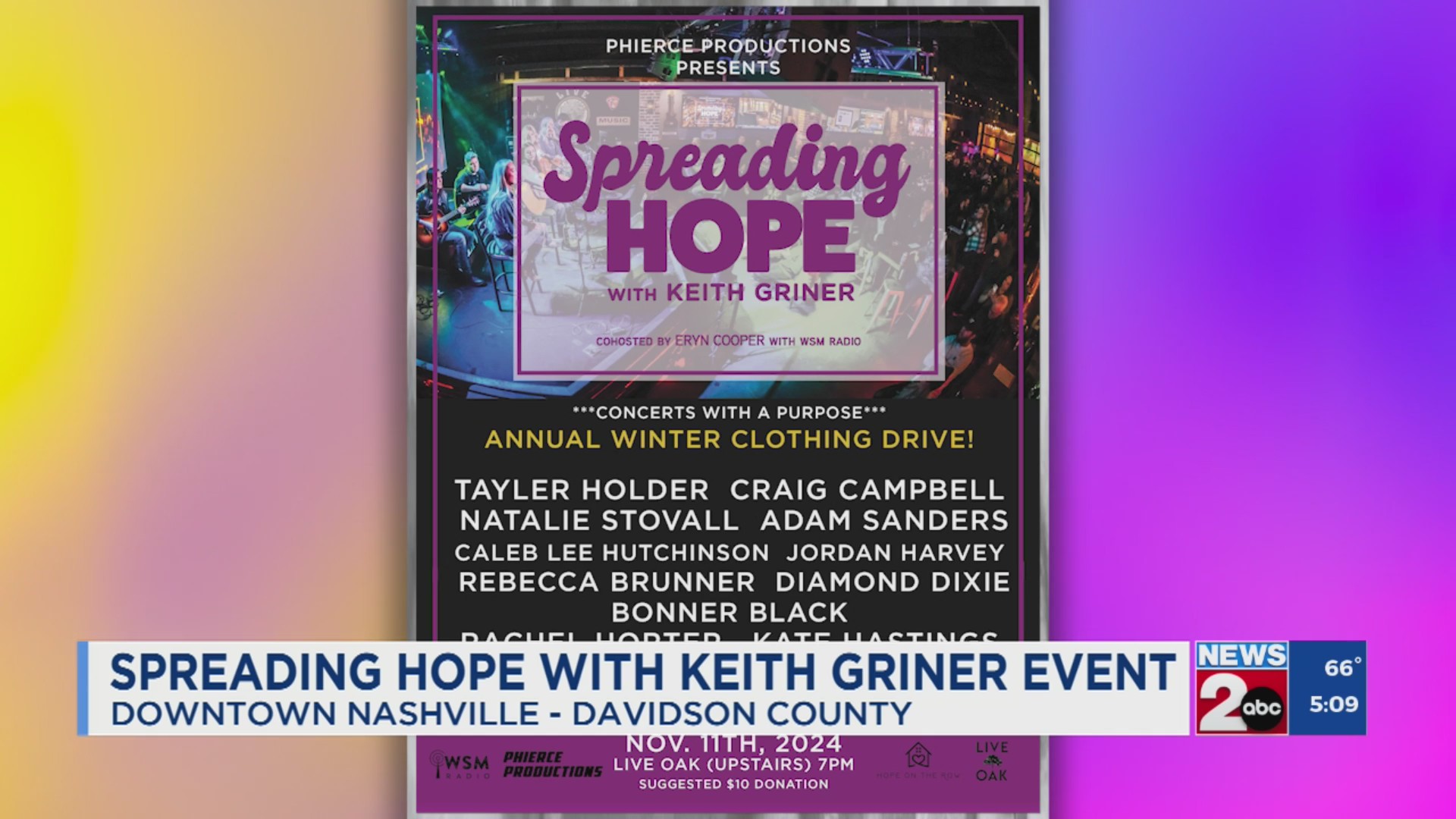 Spreading Hope with Keith Griner event taking place in downtown ...