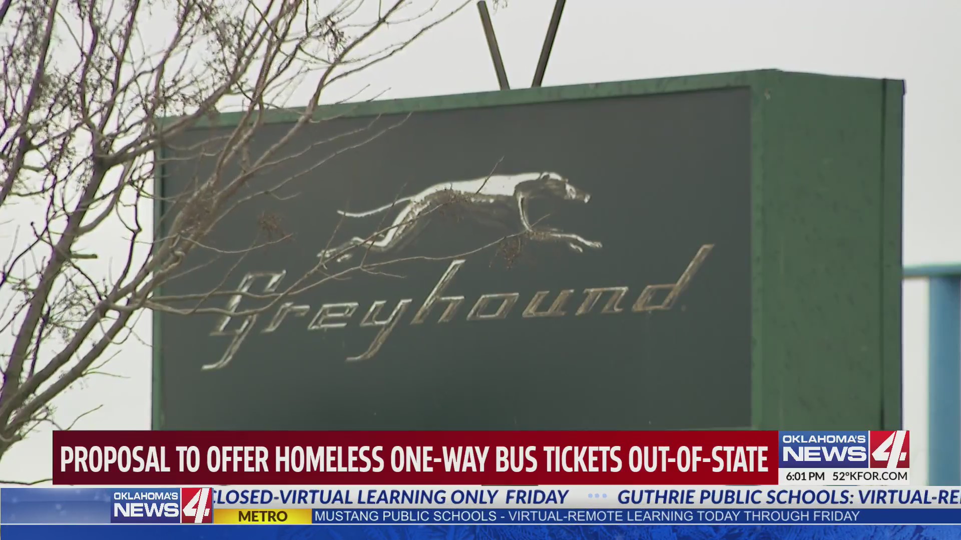 Proposal to offer homeless one-way bus tickets out-of-state – KFOR.com ...