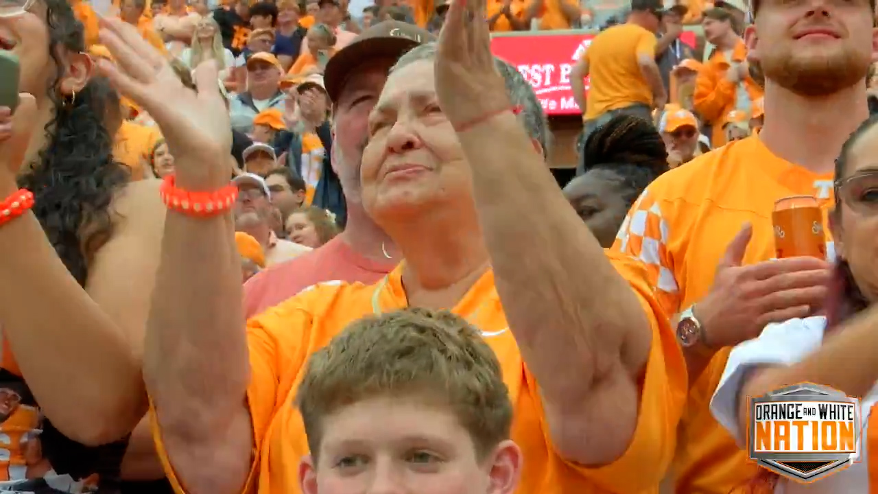 Tennessee Quarterback Joey Aguilar talks about family, grandmother attending first Neyland game ...