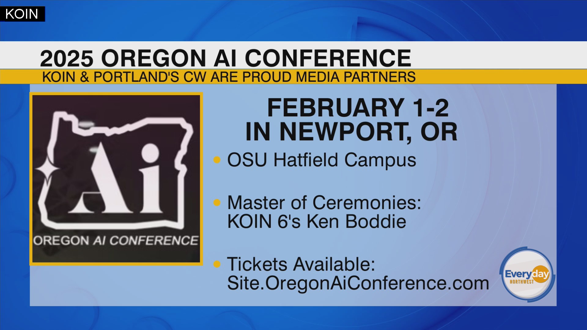 Oregon AI Conference is here – KOIN.com
