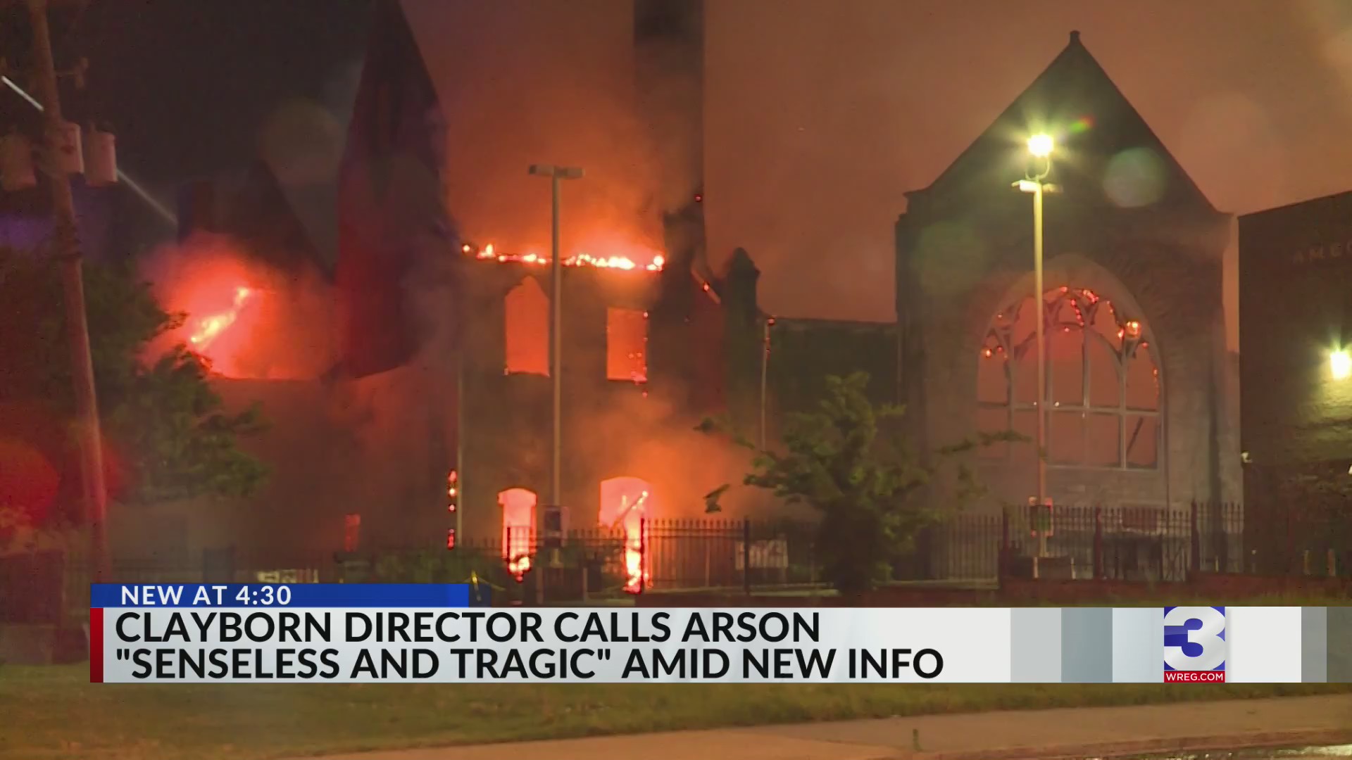 Clayborn Temple leader: Fire at home could be connected – WREG.com