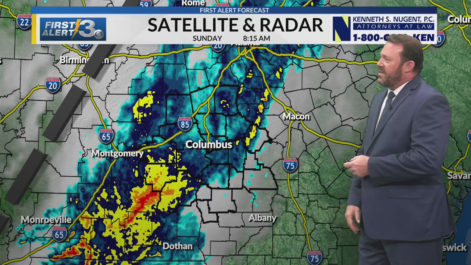 Sunday AM Forecast (10-19-25) – WRBL