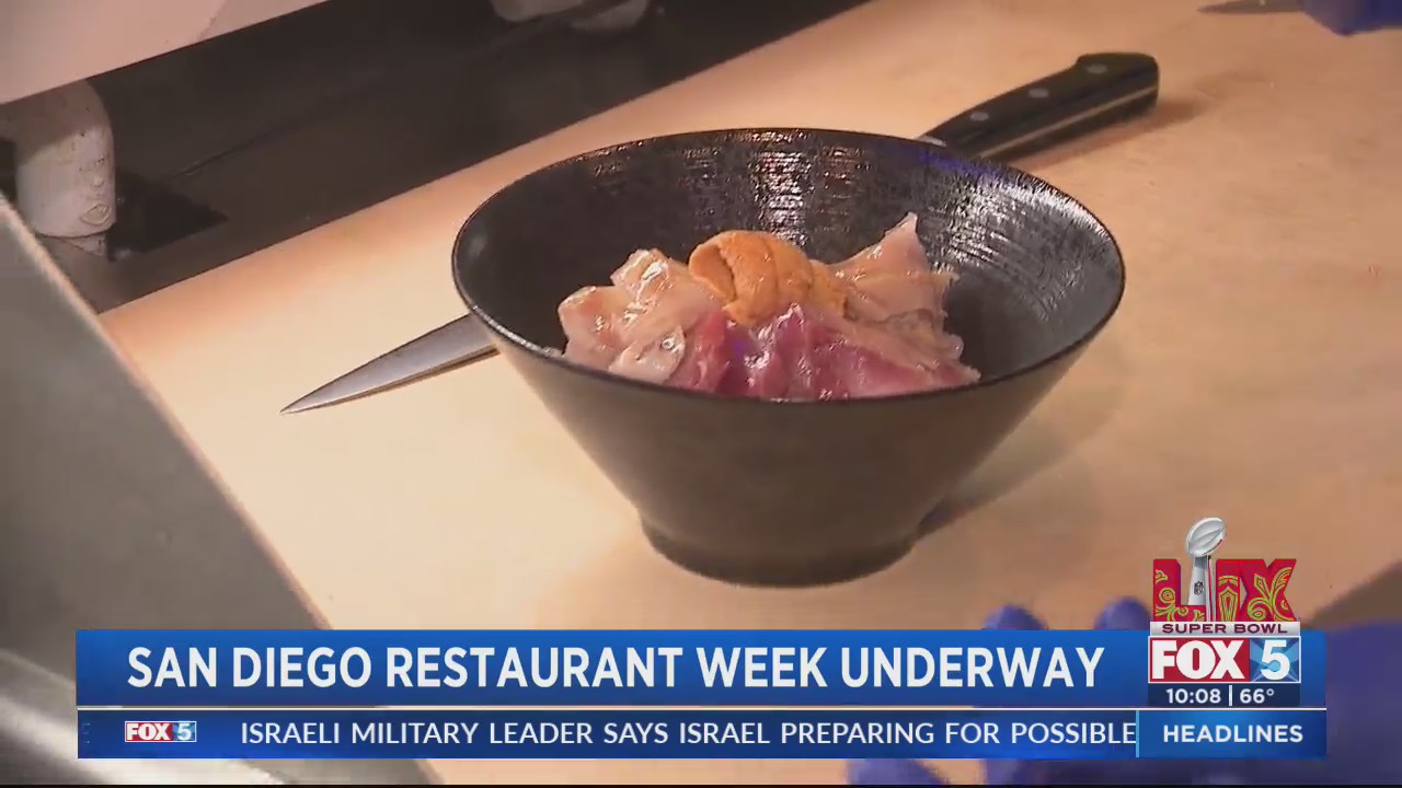 San Diego Restaurant Week underway – FOX 5 San Diego & KUSI News